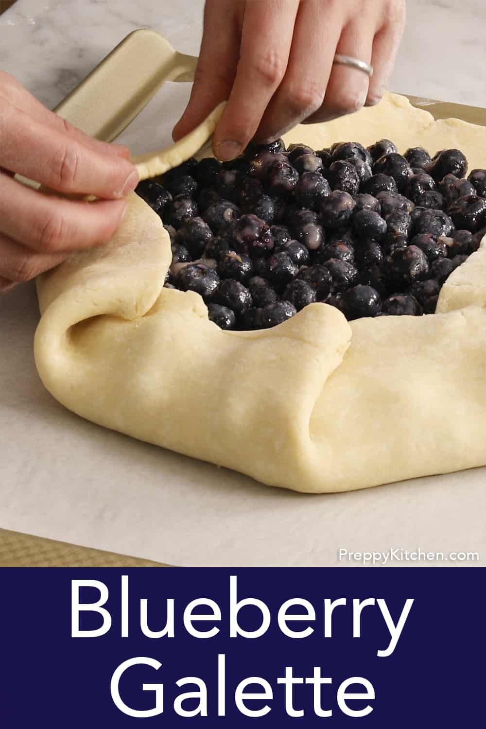 Blueberry Galette - Preppy Kitchen