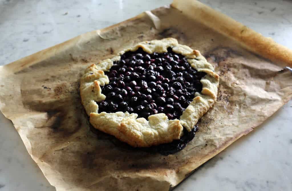 Blueberry Galette - Preppy Kitchen