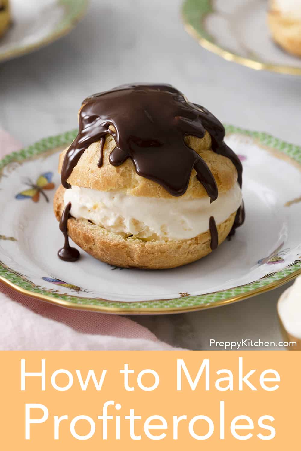 Profiteroles - Preppy Kitchen