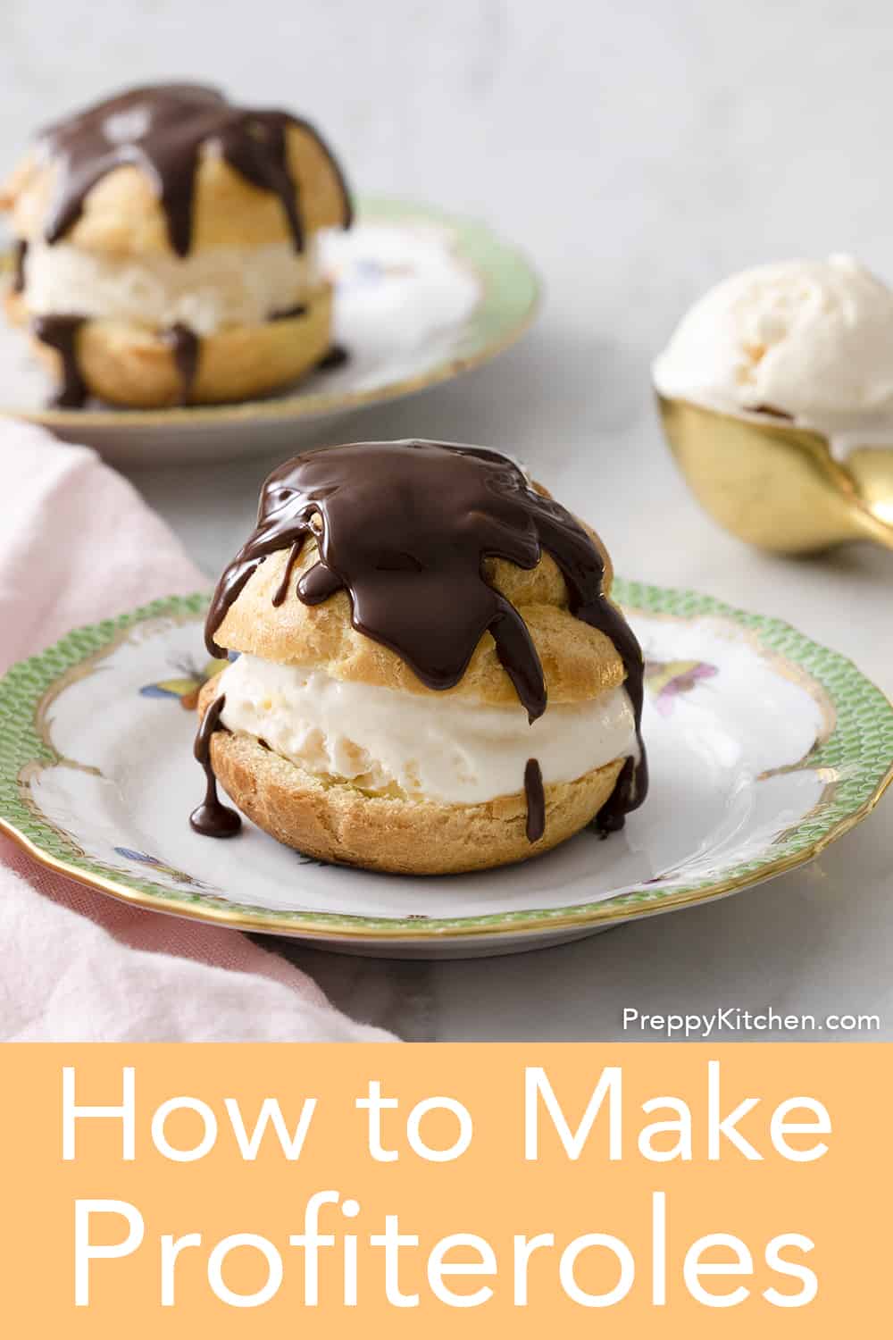 Profiteroles - Preppy Kitchen