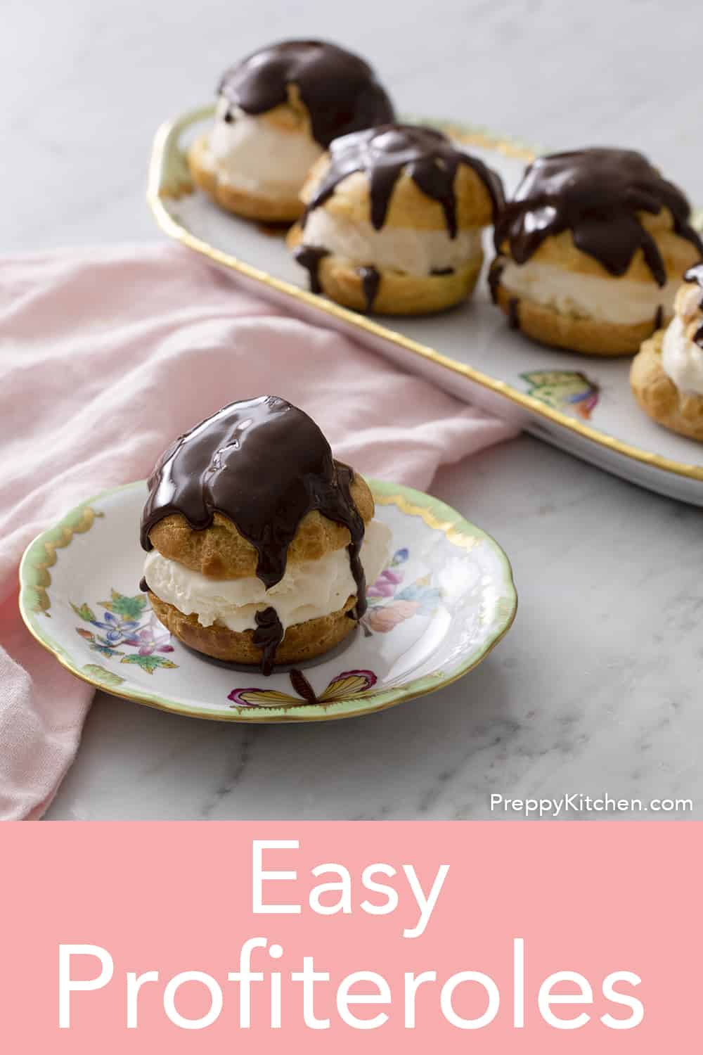 Profiteroles - Preppy Kitchen