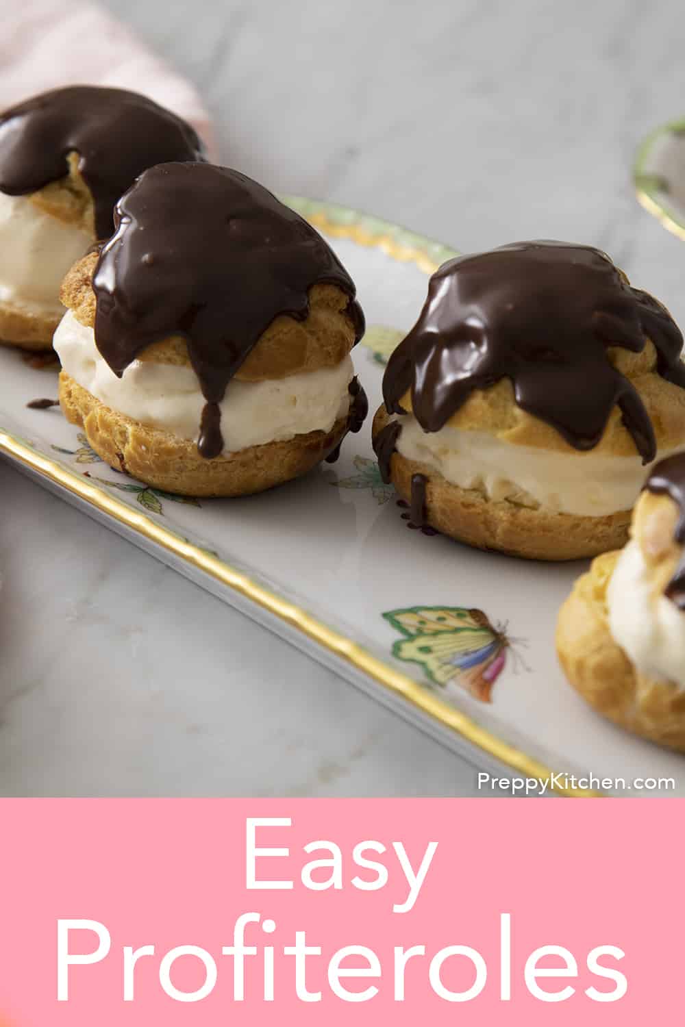 Profiteroles - Preppy Kitchen