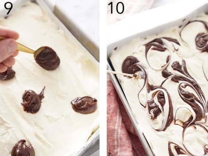 Cheesecake Brownies - Preppy Kitchen