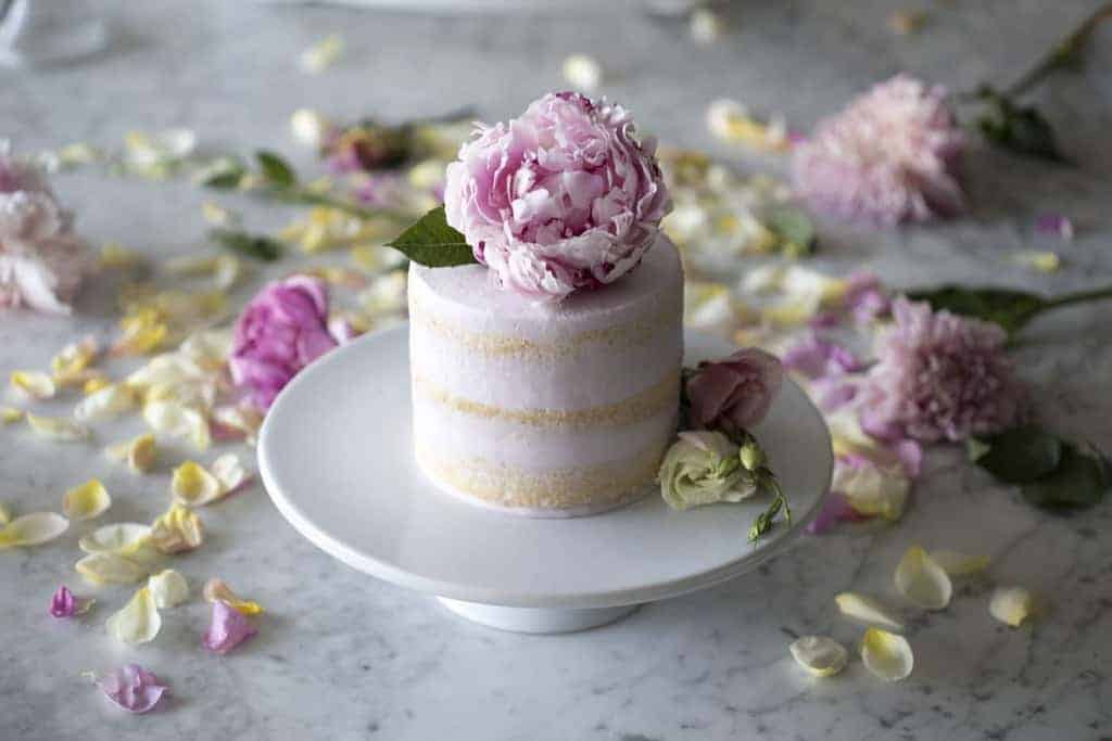 Peony Vanilla Cake - Preppy Kitchen