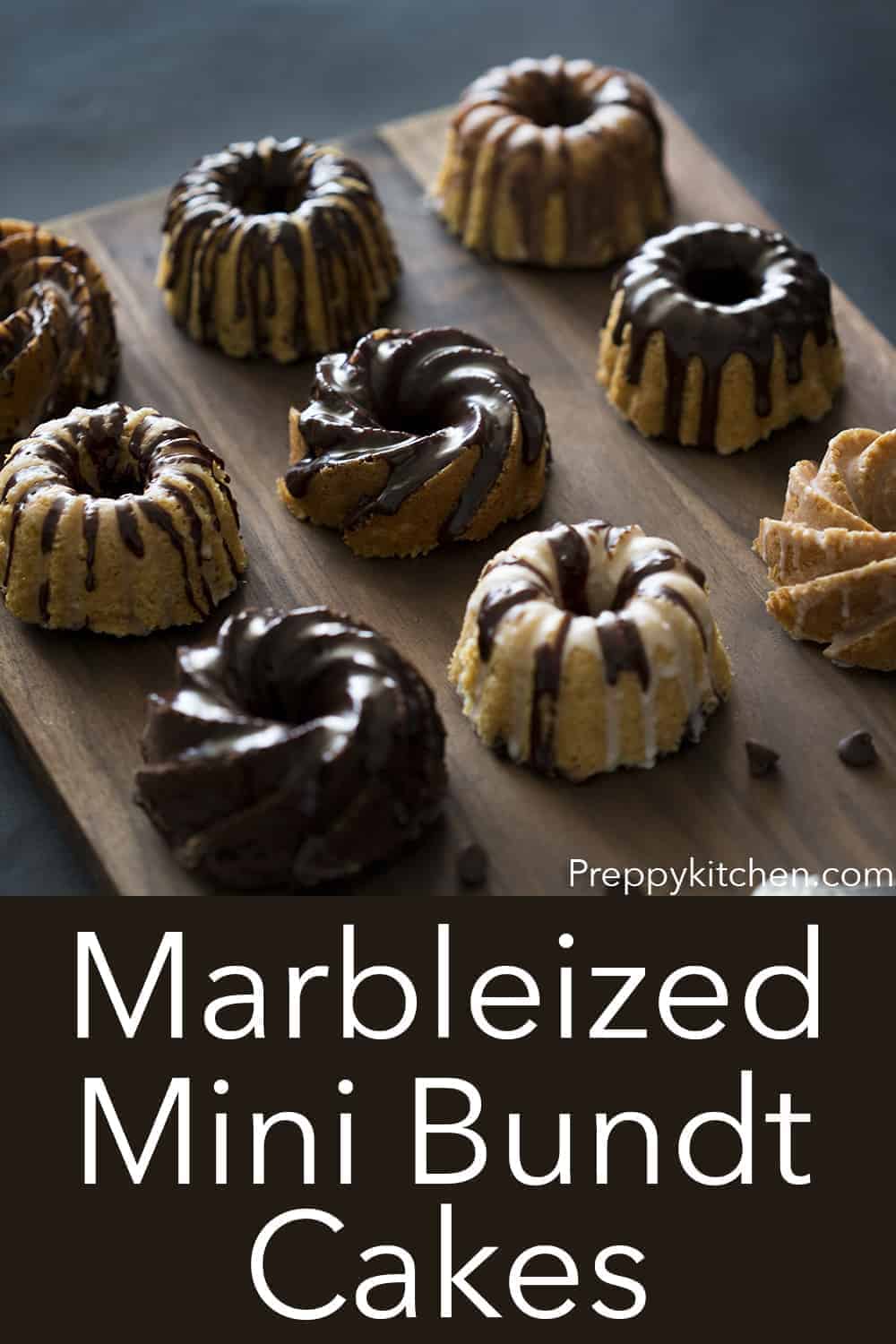 Mini Bundt Cakes - Preppy Kitchen