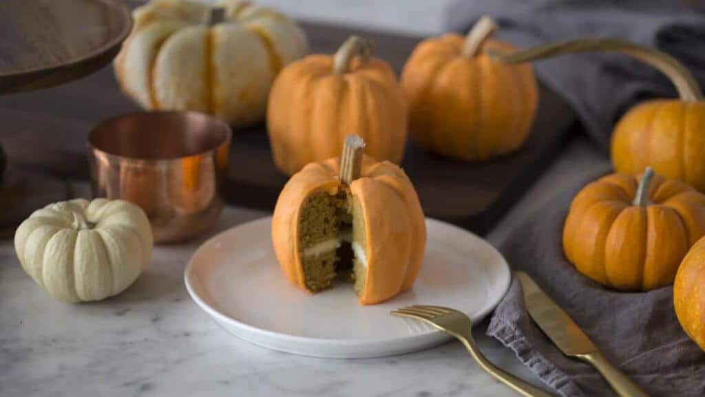 Pumpkin Mini Cakes | Preppy Kitchen