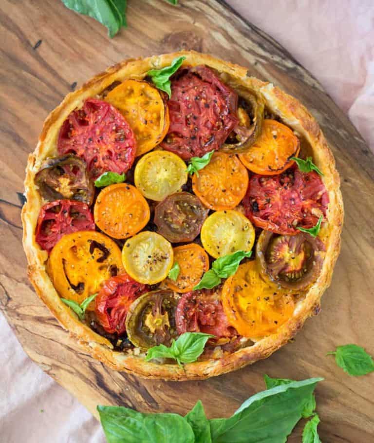 Tomato Tart - Preppy Kitchen