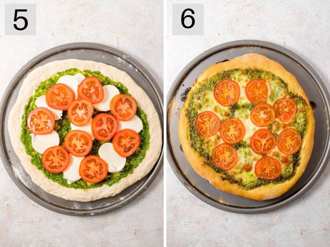 Pesto Pizza - Preppy Kitchen