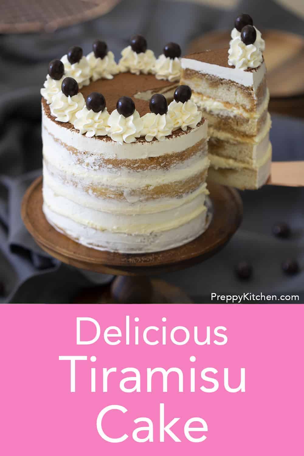 Tiramisu Cake - Preppy Kitchen