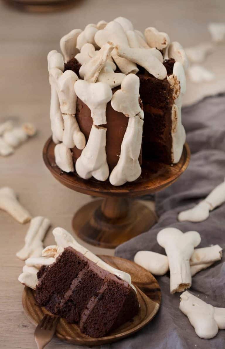 Meringue Bone Cake - Preppy Kitchen