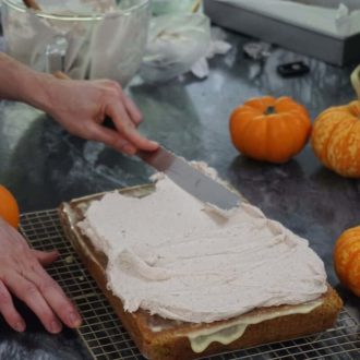 Pumpkin Poke Cake - Preppy Kitchen