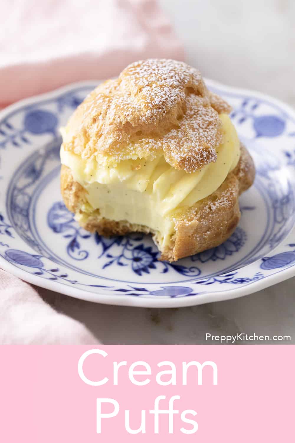 Cream Puffs Recipe - Preppy Kitchen