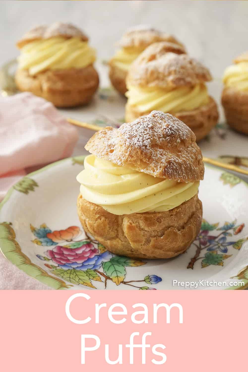 Cream Puffs Recipe - Preppy Kitchen