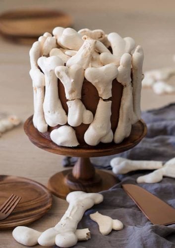 Meringue Bone Cake - Preppy Kitchen