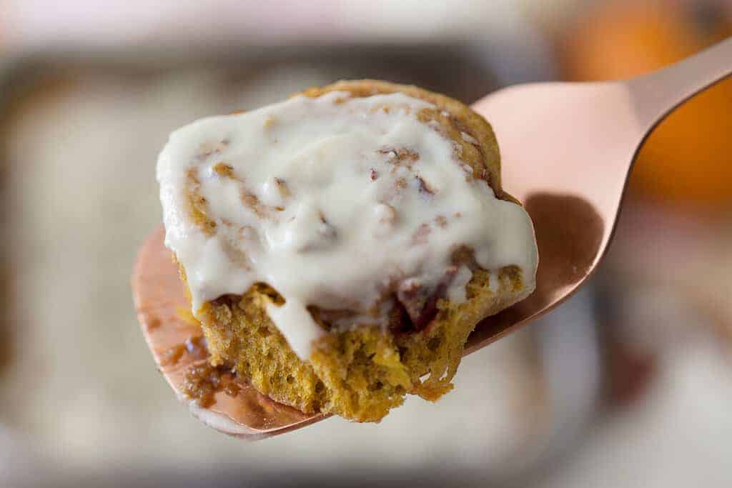 Pumpkin Cinnamon Rolls - Preppy Kitchen
