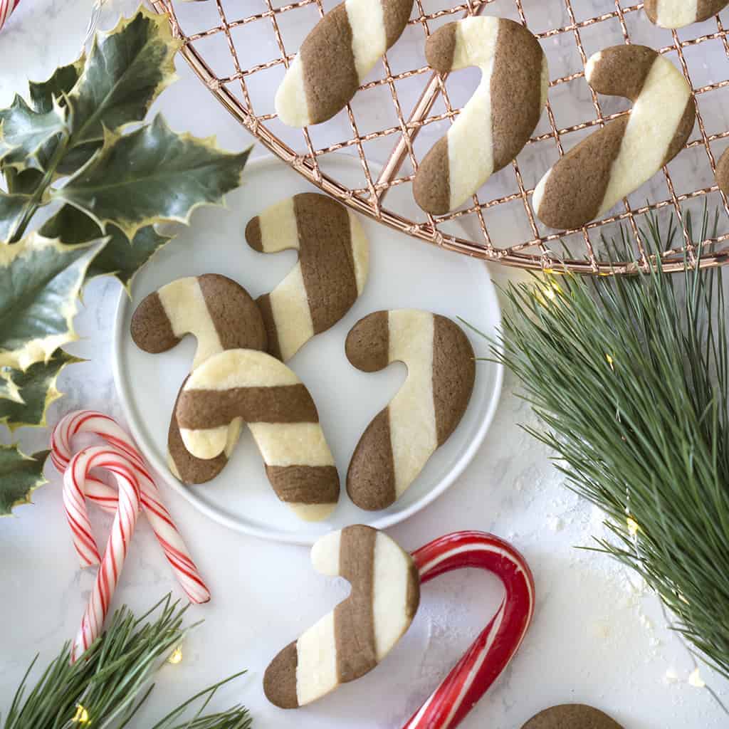 Candy Cane Cookies - Preppy Kitchen