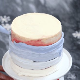 Snowflake Cake - Preppy Kitchen