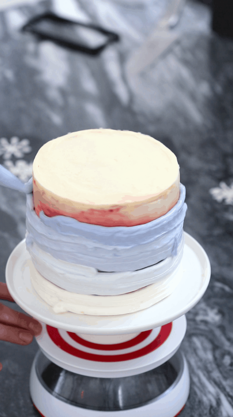 Snowflake Cake - Preppy Kitchen