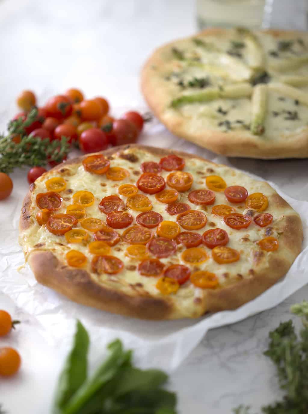 Spring Pizzas - Preppy Kitchen