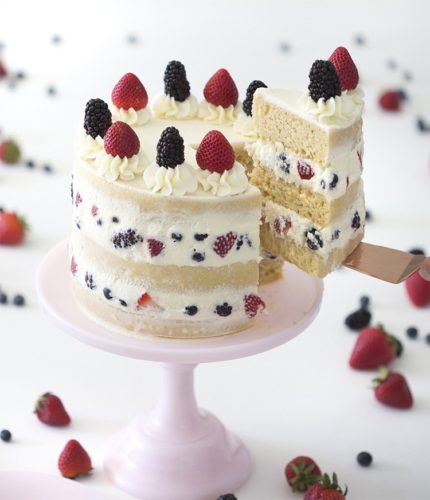 Berry Cake - Preppy Kitchen