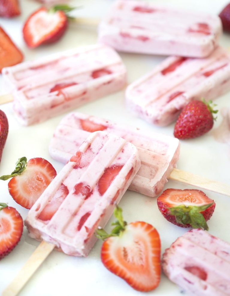 Strawberry Popsicle - Preppy Kitchen