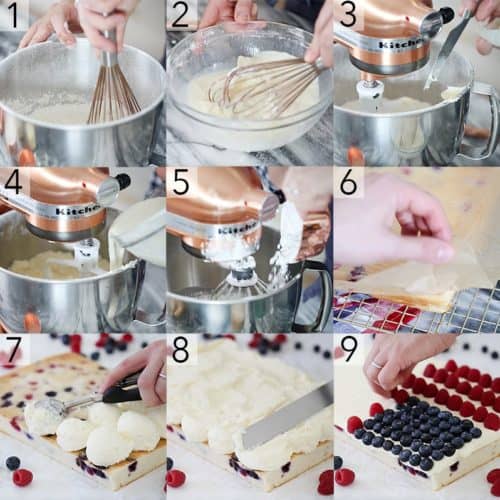 American Flag Cake - Preppy Kitchen