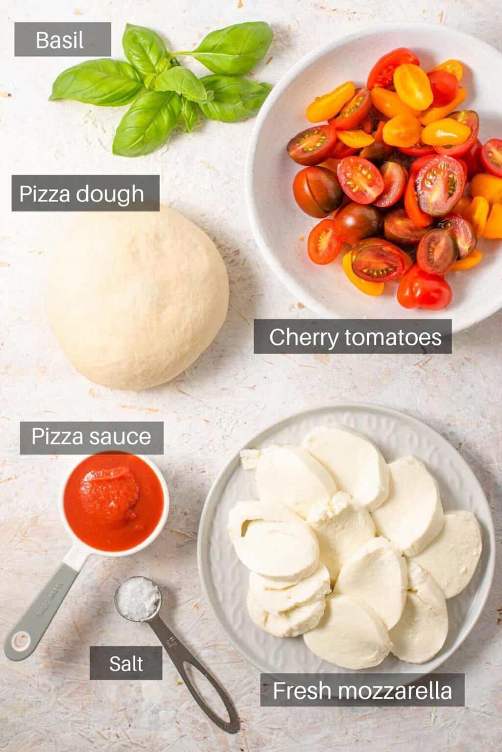 Tomato Pizza - Preppy Kitchen