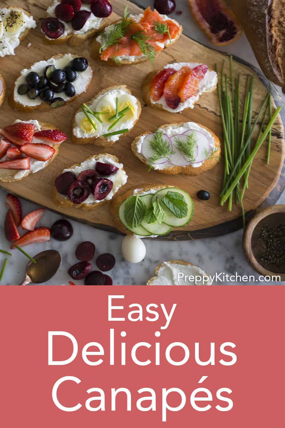 Easy Canapés - Preppy Kitchen