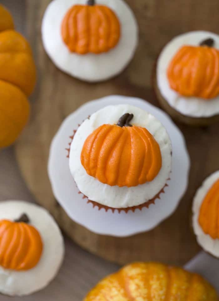 Pumpkin Cupcakes - Preppy Kitchen