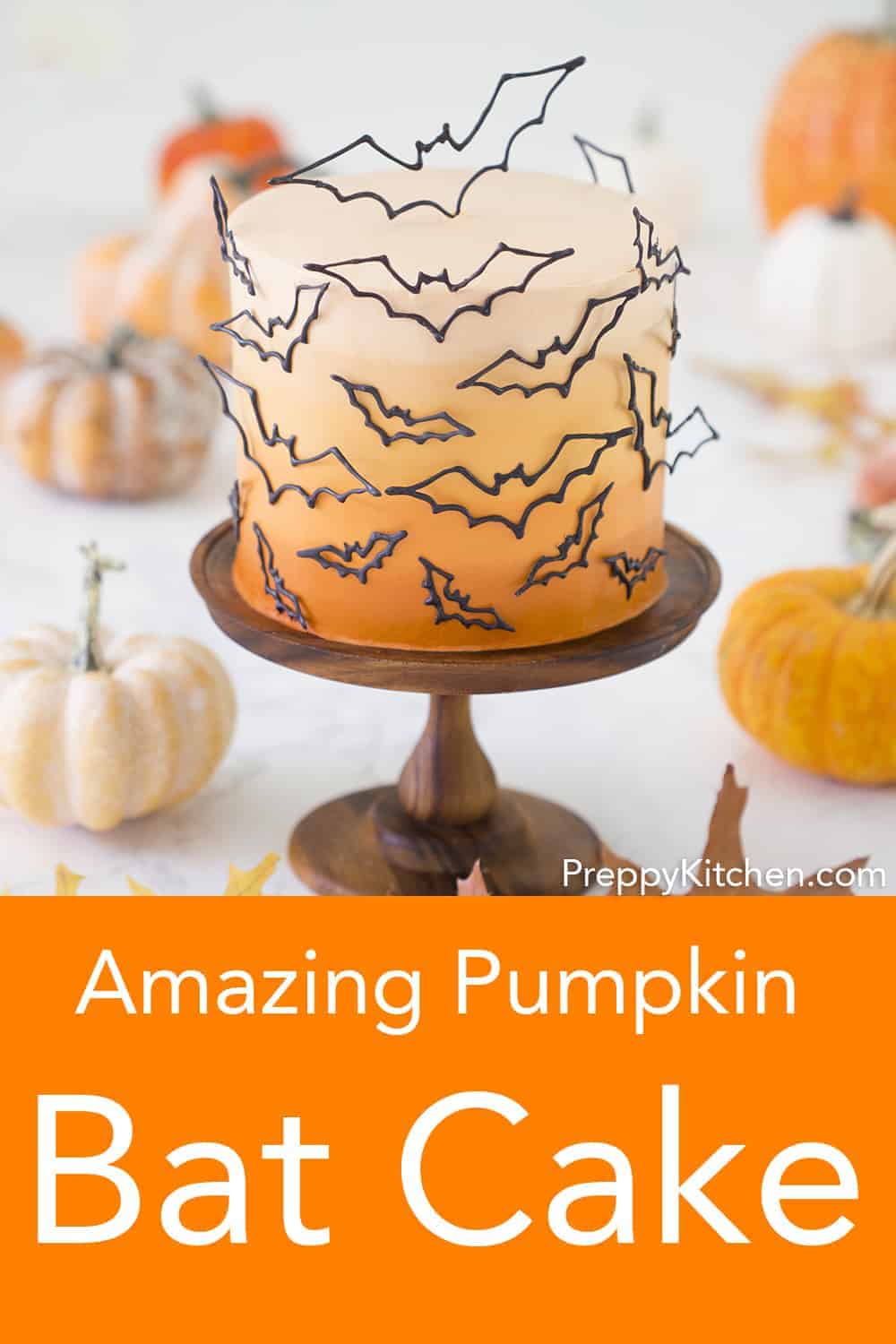 Bat Cake - Preppy Kitchen