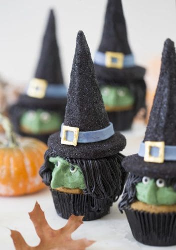 Halloween Witch Cupcakes - Preppy Kitchen