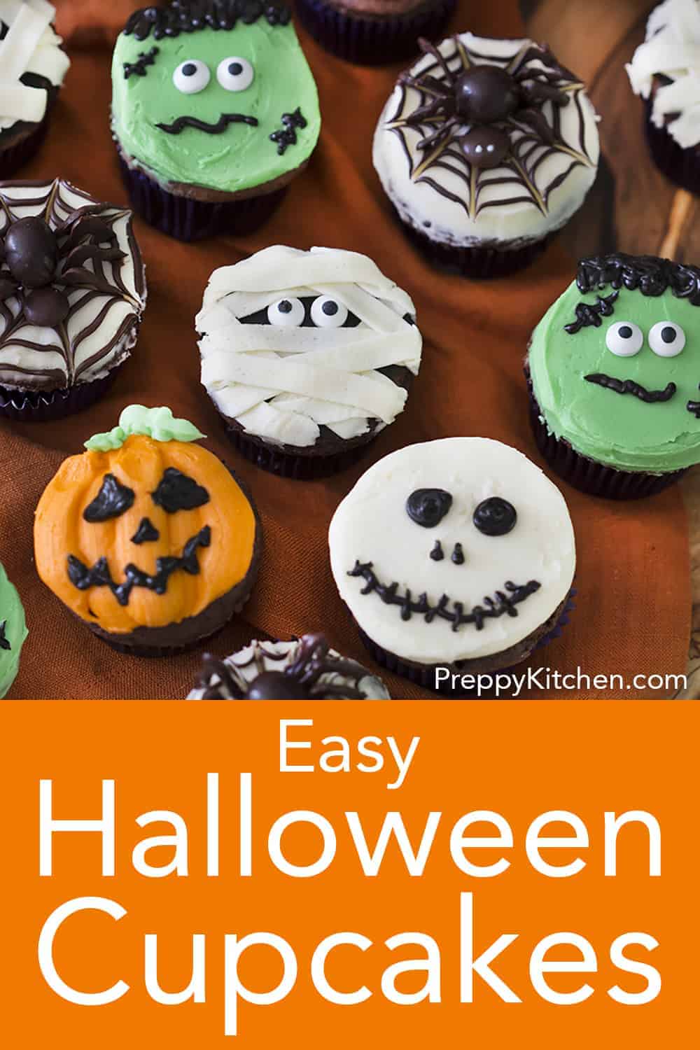 Halloween Cupcakes - Preppy Kitchen
