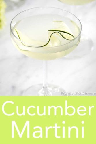 Cucumber Martini - Preppy Kitchen