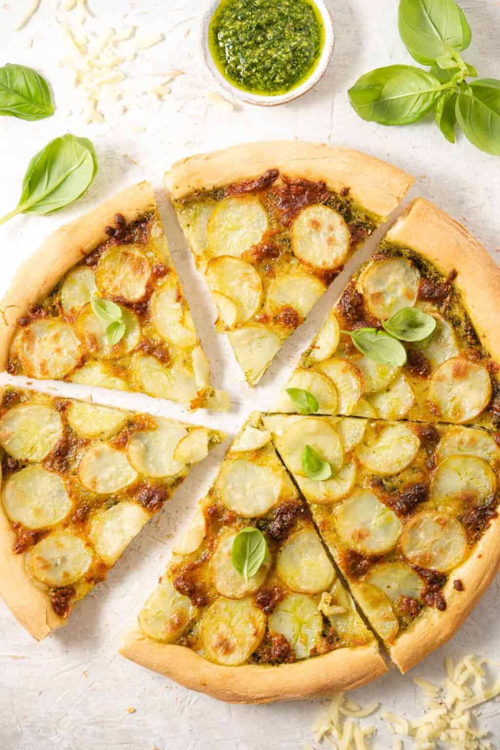 Potato Pizza - Preppy Kitchen