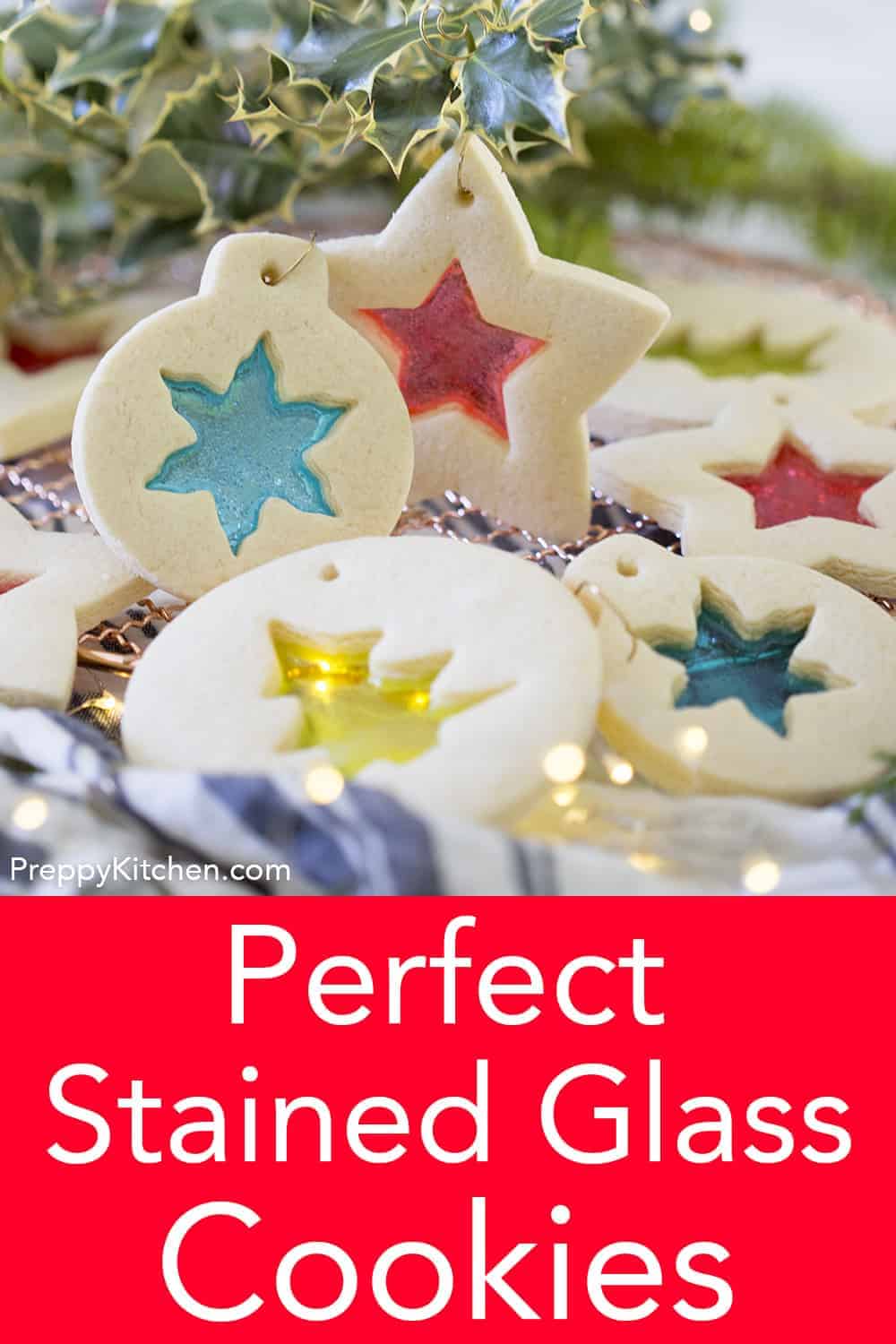 Stained Glass Cookies - Preppy Kitchen