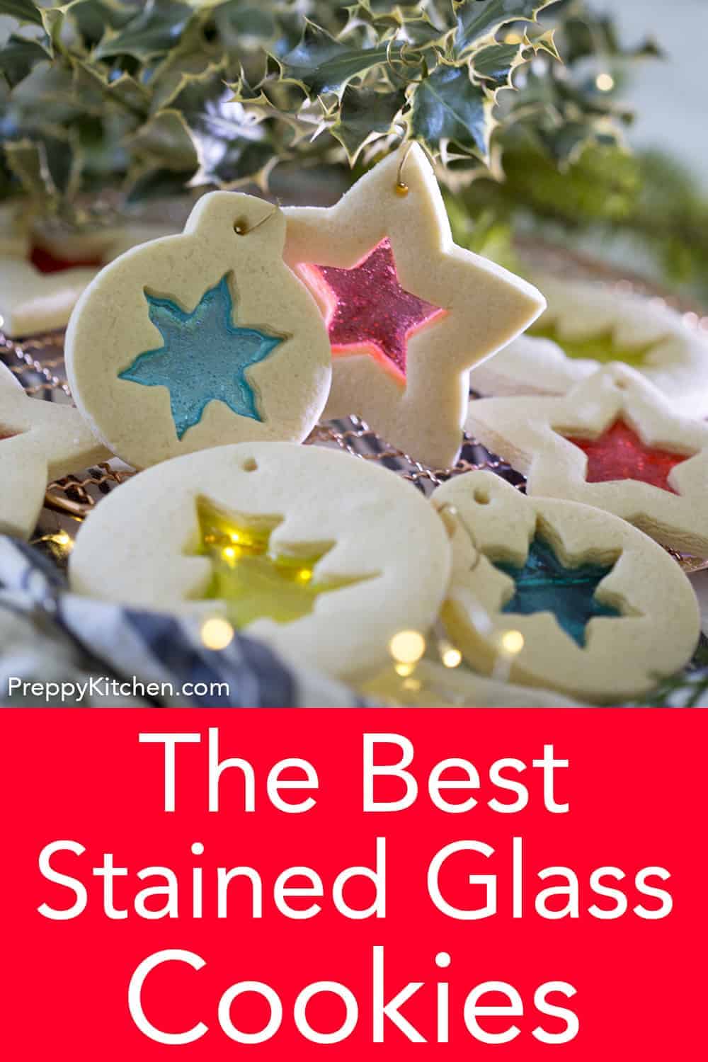 Stained Glass Cookies - Preppy Kitchen