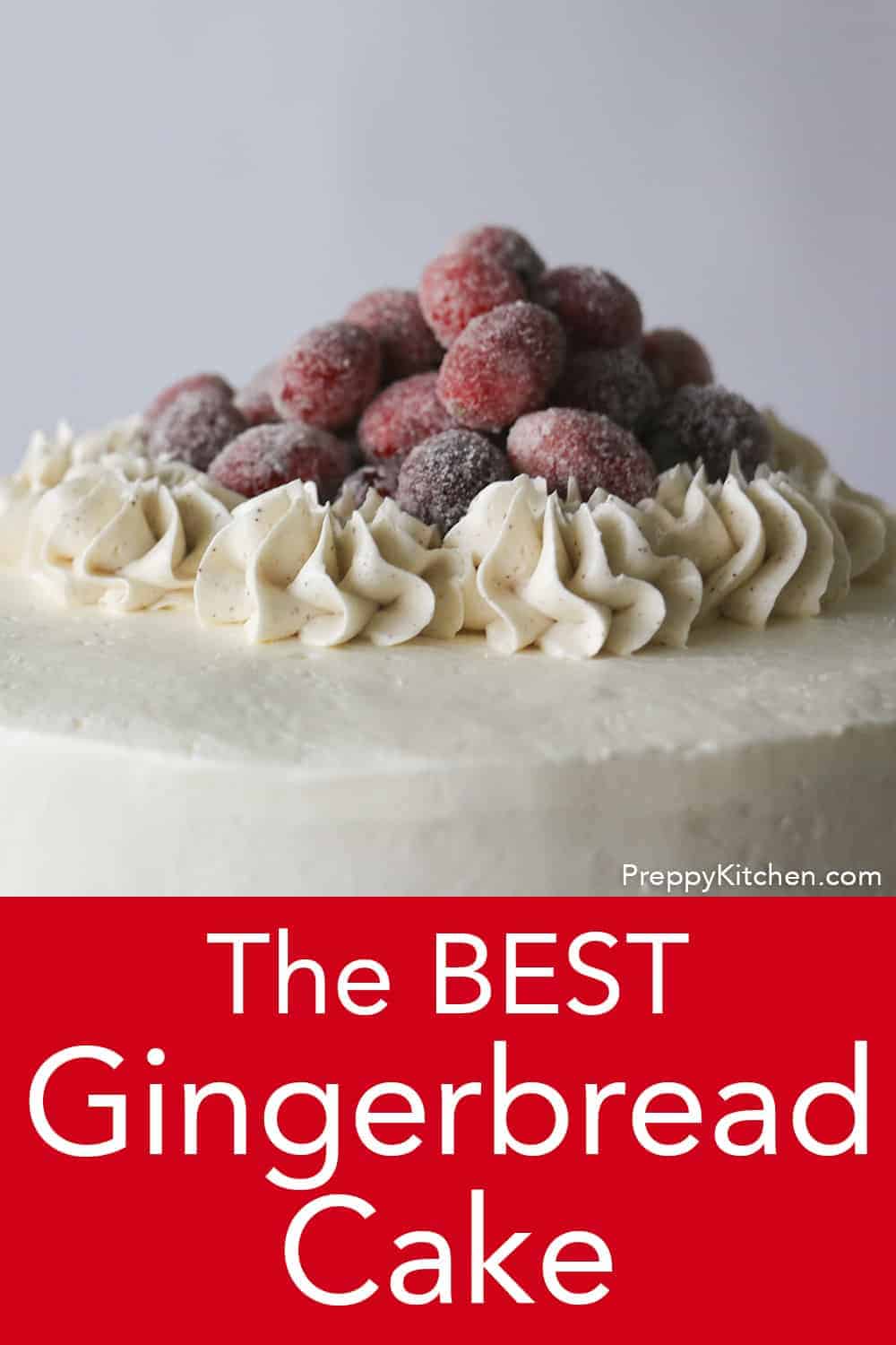 Gingerbread Cake - Preppy Kitchen