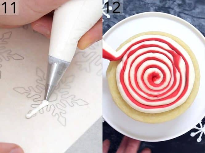 Snowflake Cake - Preppy Kitchen