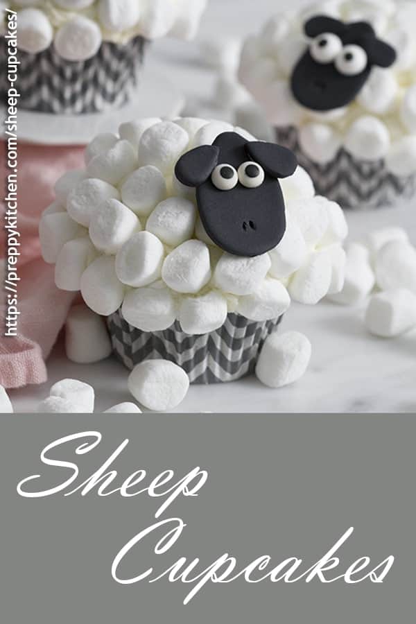 Sheep Cupcakes - Preppy Kitchen