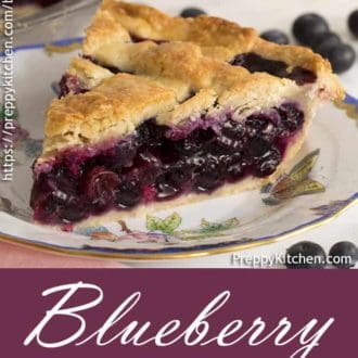 Blueberry Pie - Preppy Kitchen