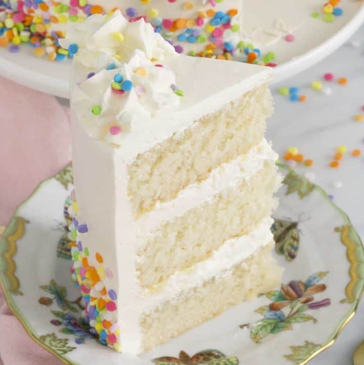 White Cake Recipe - Preppy Kitchen