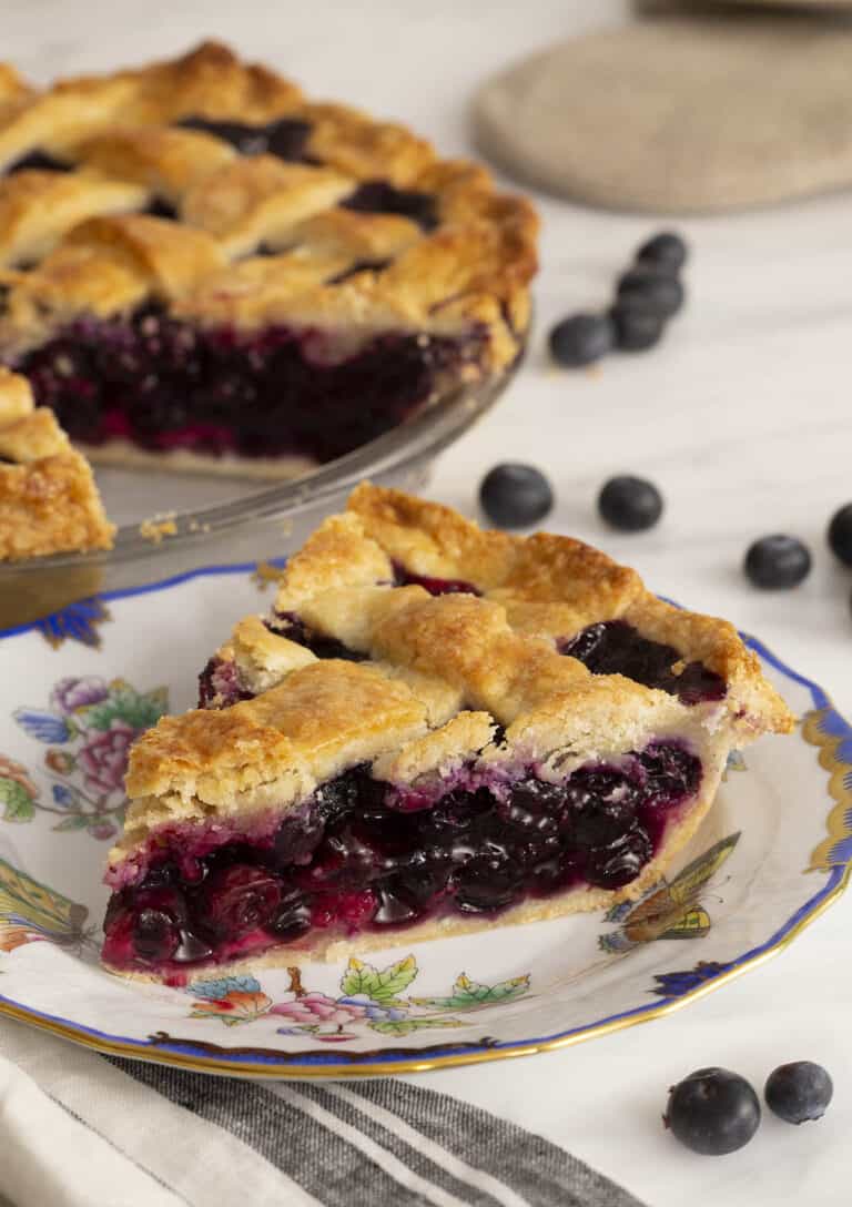 Best Blueberry Pie Recipe (no-cook filling) - Preppy Kitchen