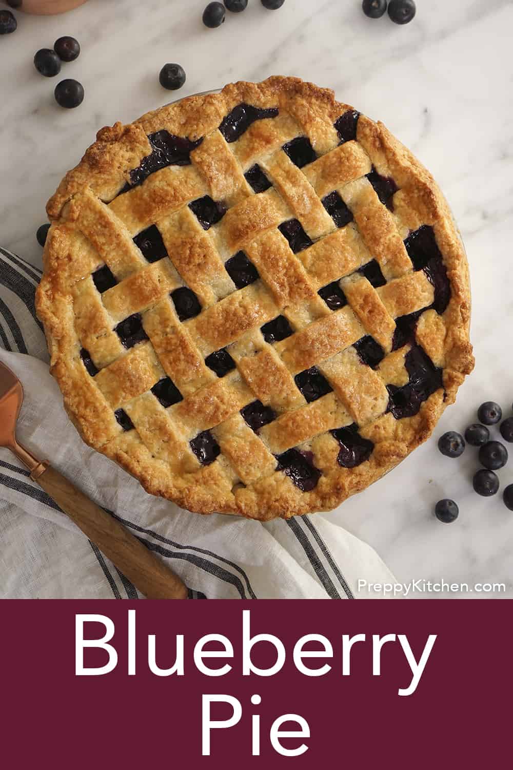 Best Blueberry Pie Recipe (no-cook filling) - Preppy Kitchen