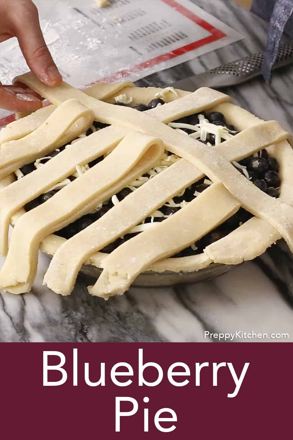 Best Blueberry Pie Recipe (no-cook filling) - Preppy Kitchen