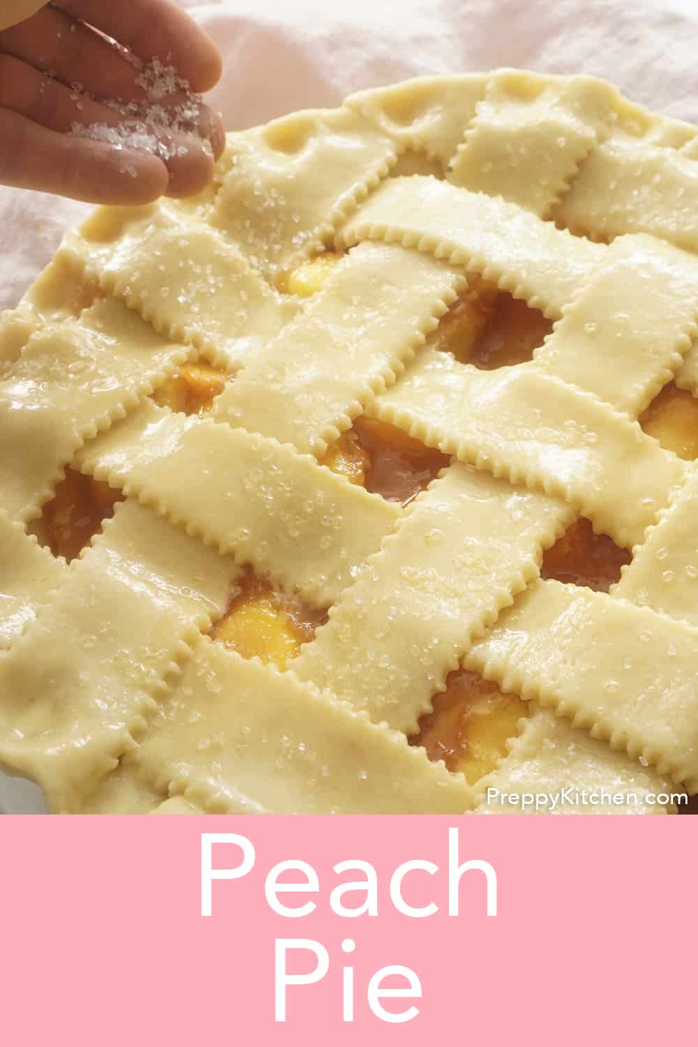 Perfect Peach Pie Recipe - Preppy Kitchen