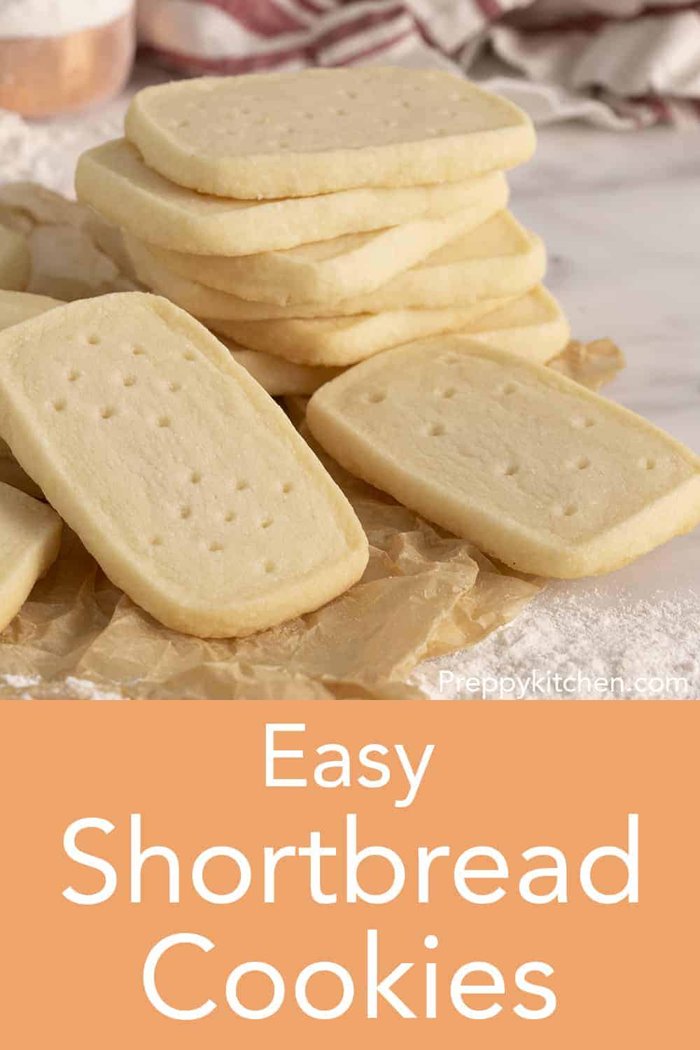 Shortbread Cookies Recipe - Preppy Kitchen