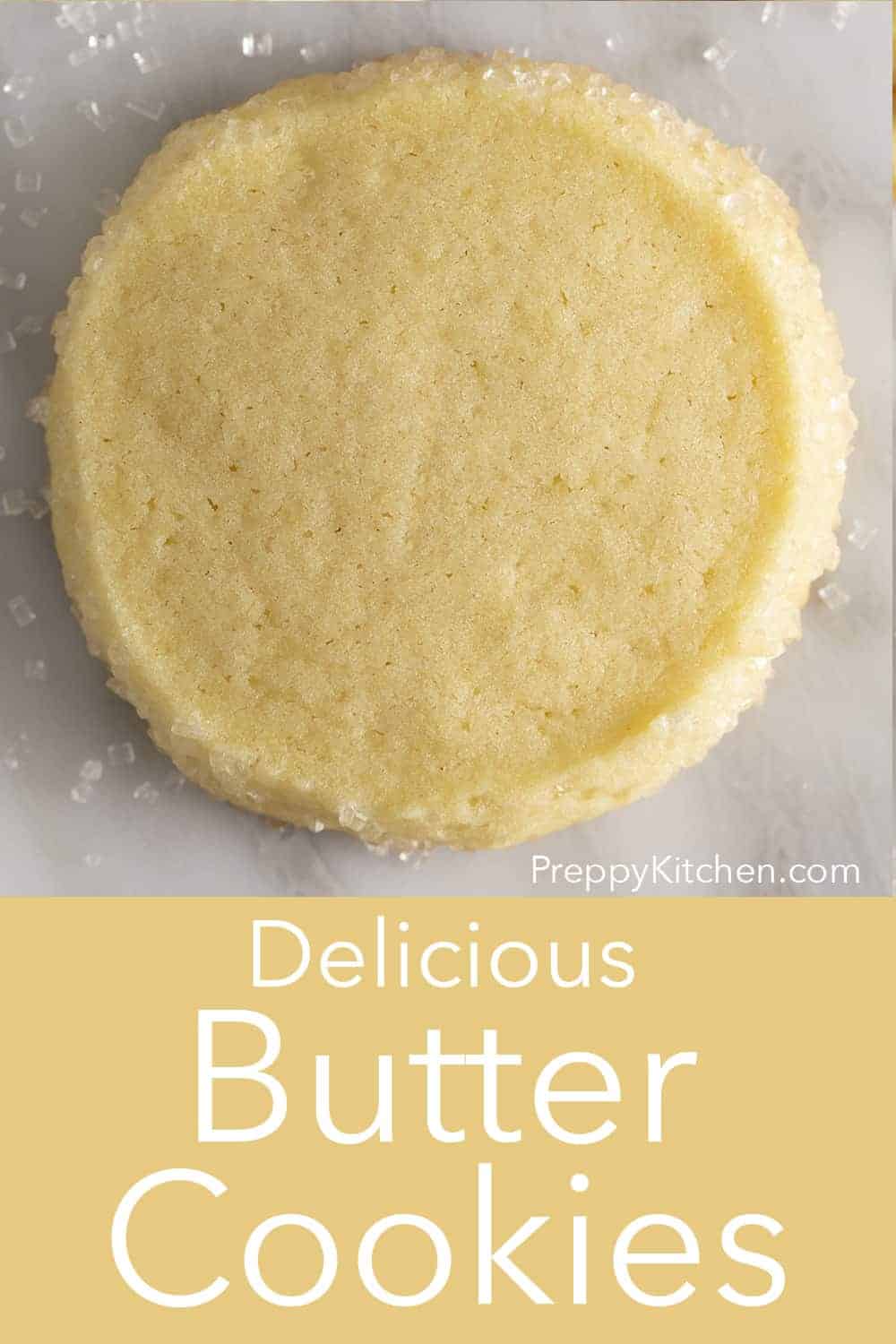 Butter Cookies - Preppy Kitchen
