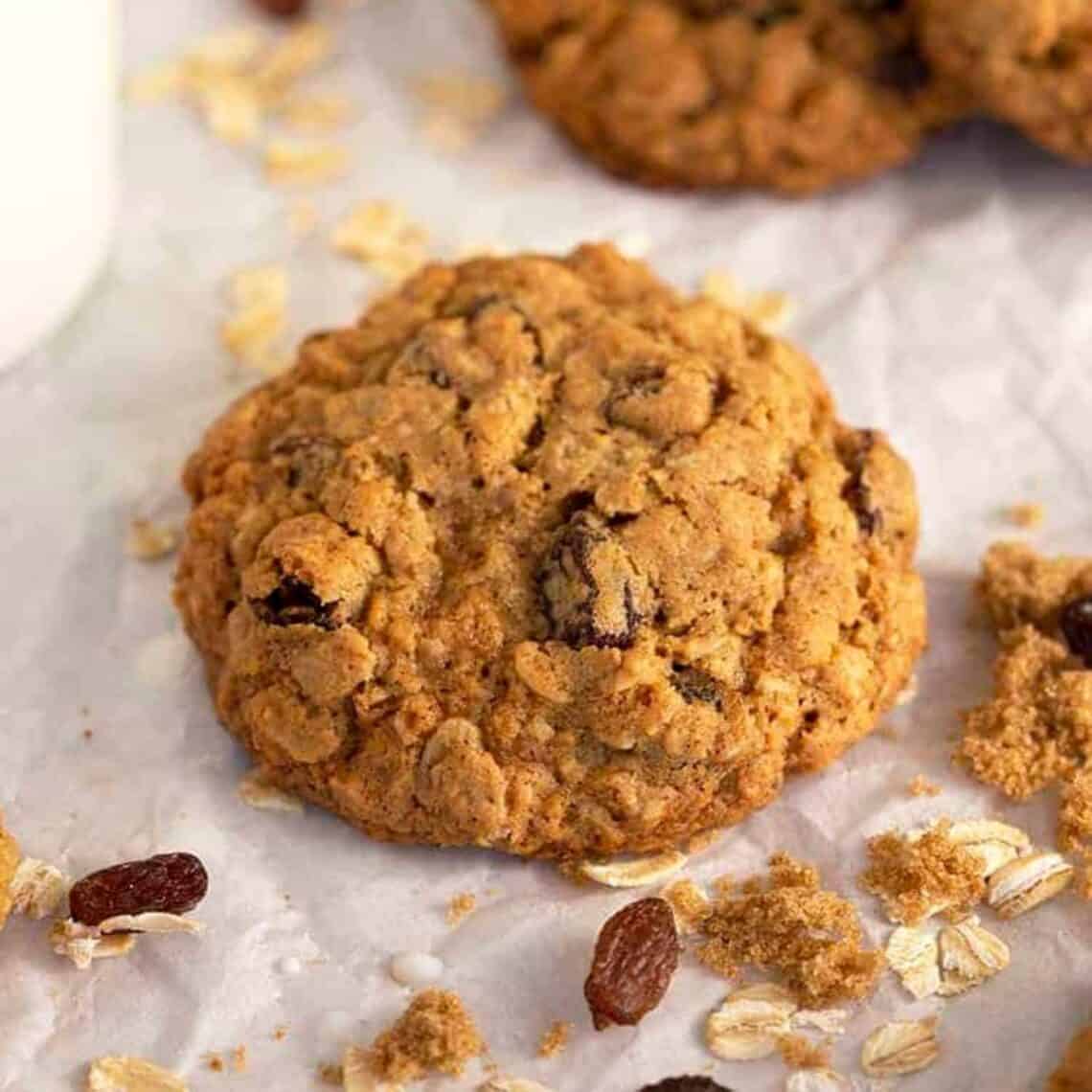 Oatmeal Raisin Cookies - Preppy Kitchen