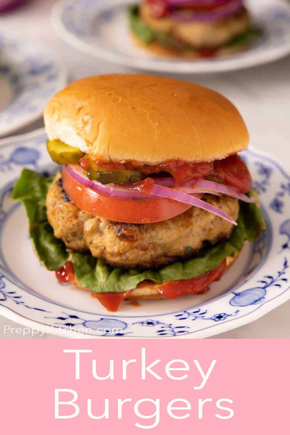 Turkey Burger Recipe - Preppy Kitchen