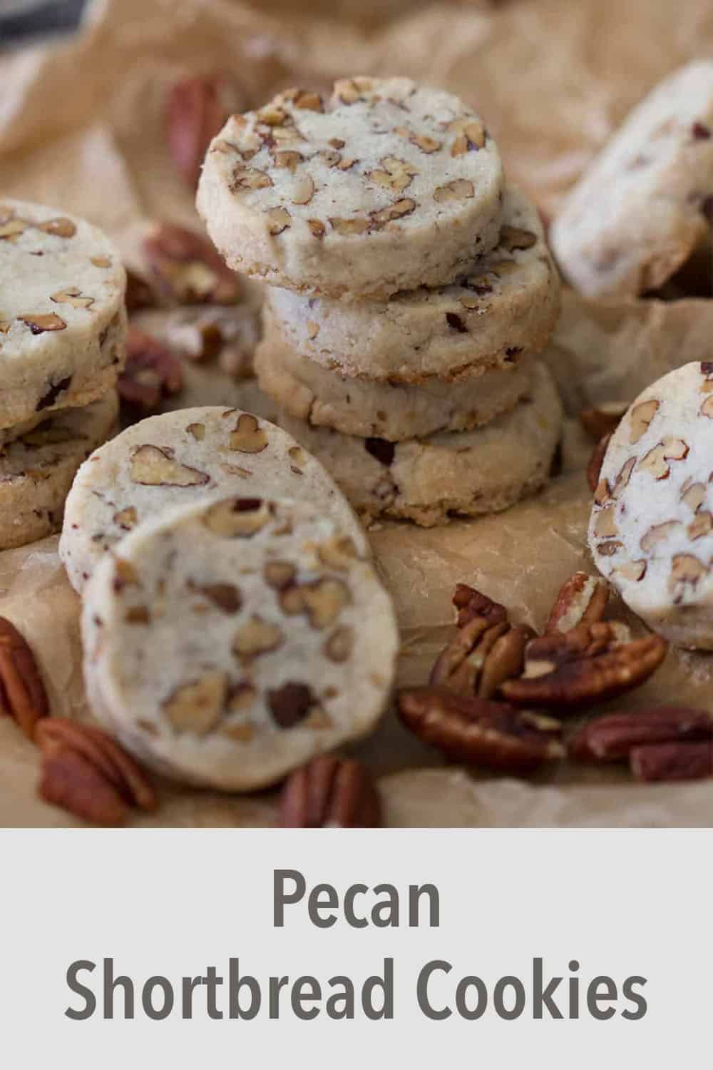 Pecan Shortbread Cookies - Preppy Kitchen